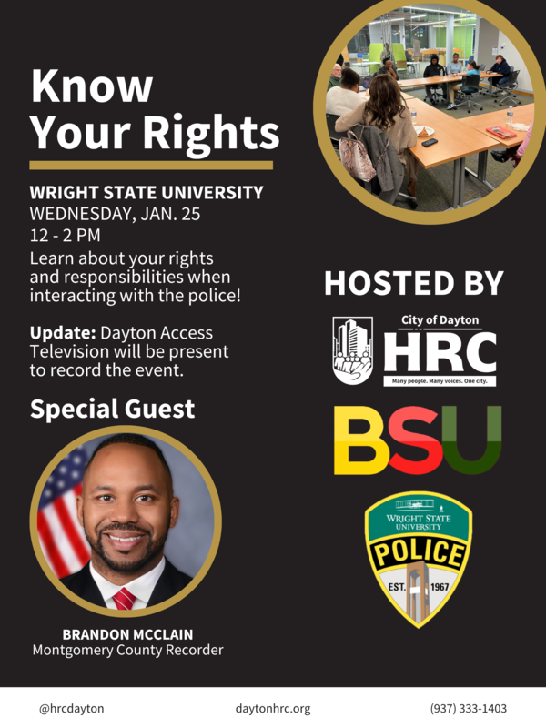 Know Your Rights | Wright State University