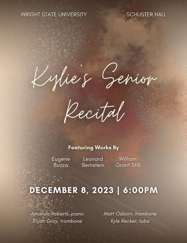 Kylie Bayless Senior Trombone Recital | Wright State University