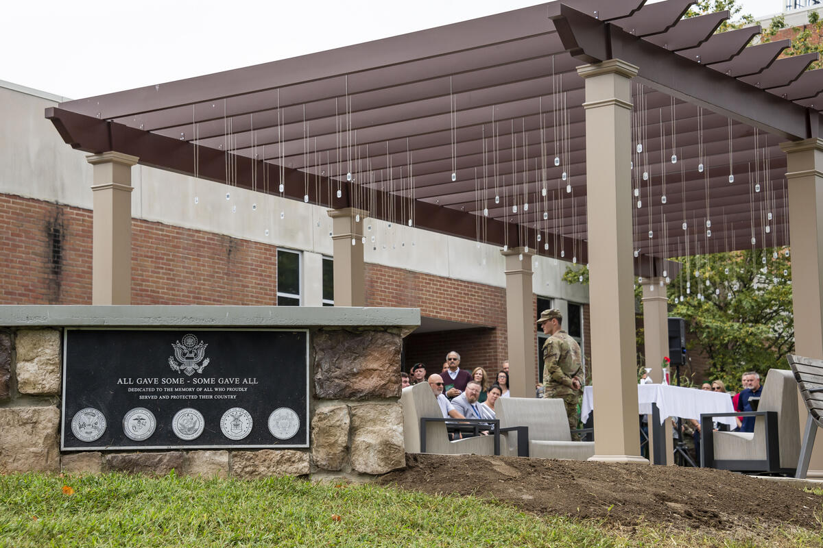 Champion Garden Dedication Ceremony | Veteran and Military Center ...