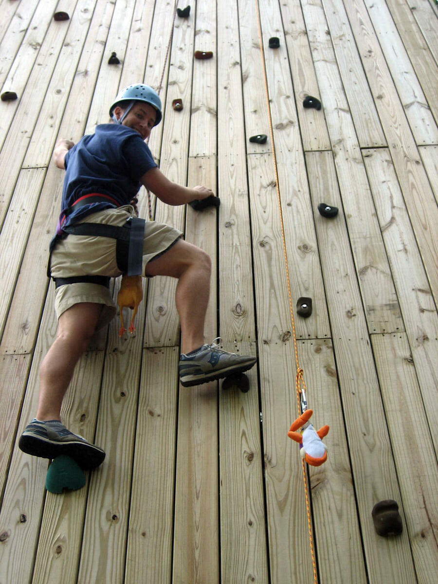 Challenge Course - Climbing and Rappelling Tower | Student Affairs ...